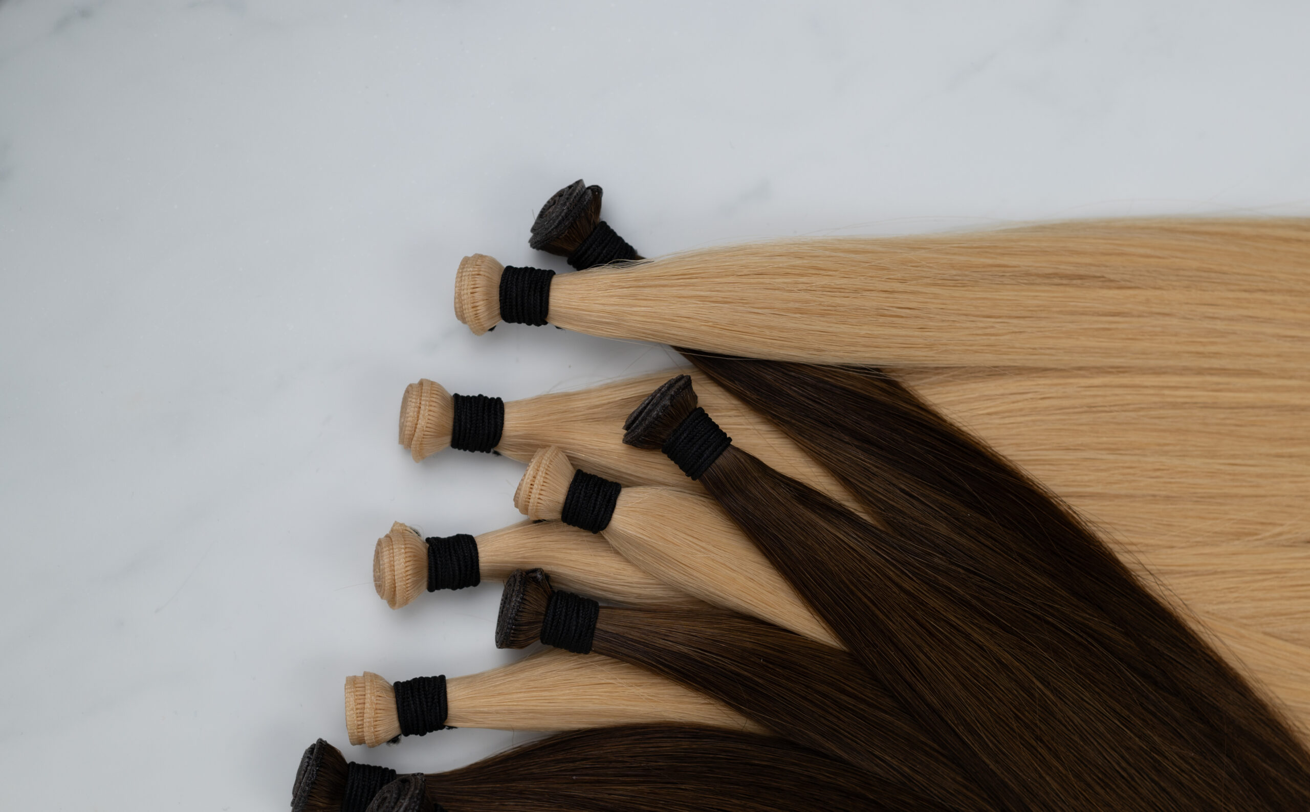 Ultra Thin Genius Weft - Irish Coffee | Inara Hair Extensions